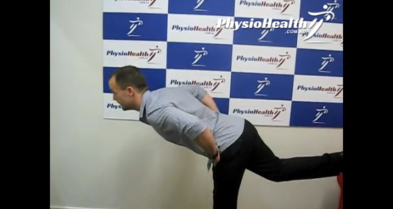 How To - Arabesque (single leg dead lift) | Physiohealth