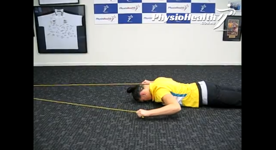 How To - Prone Pull Downs | Physiohealth